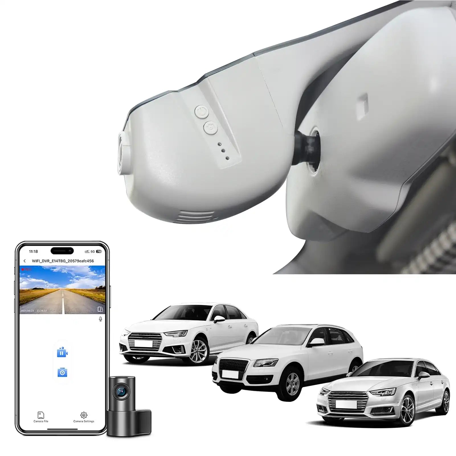 Enhance Your Audi Experience with Mangoal Tech Dash Cameras