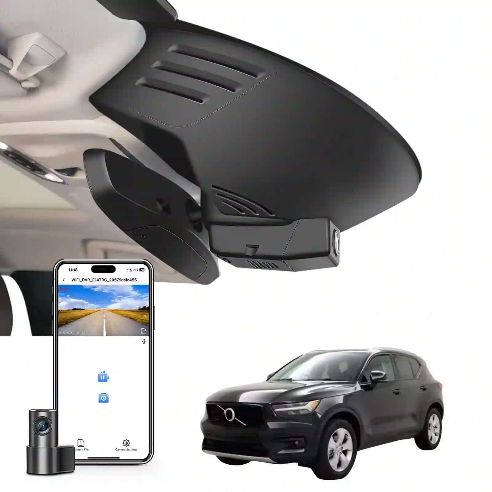 Volvo XC40 T4 & T5: Unleash the Power with Mangoal Tech's 4K Dash Cam