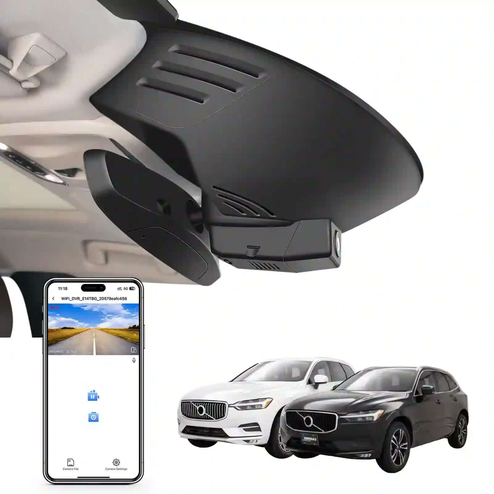 Seamless Volvo Protection: Mangoal Tech Dash Cams for XC60, S90 & V90